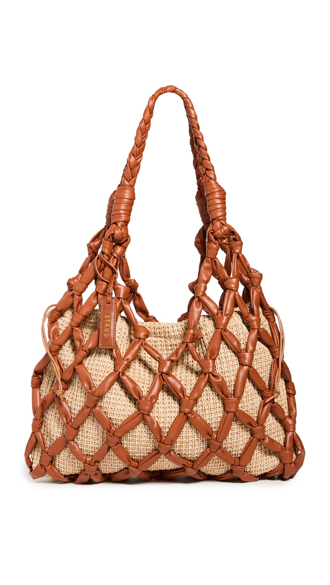 STAUD Women's Hitch Shoulder Bag, Tan, One Size