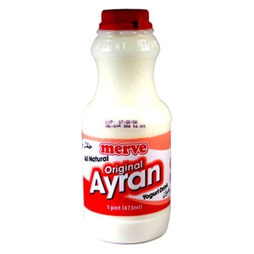 Merve Yogurt Drink - 16 oz x 12 bottles by Basil Grocery