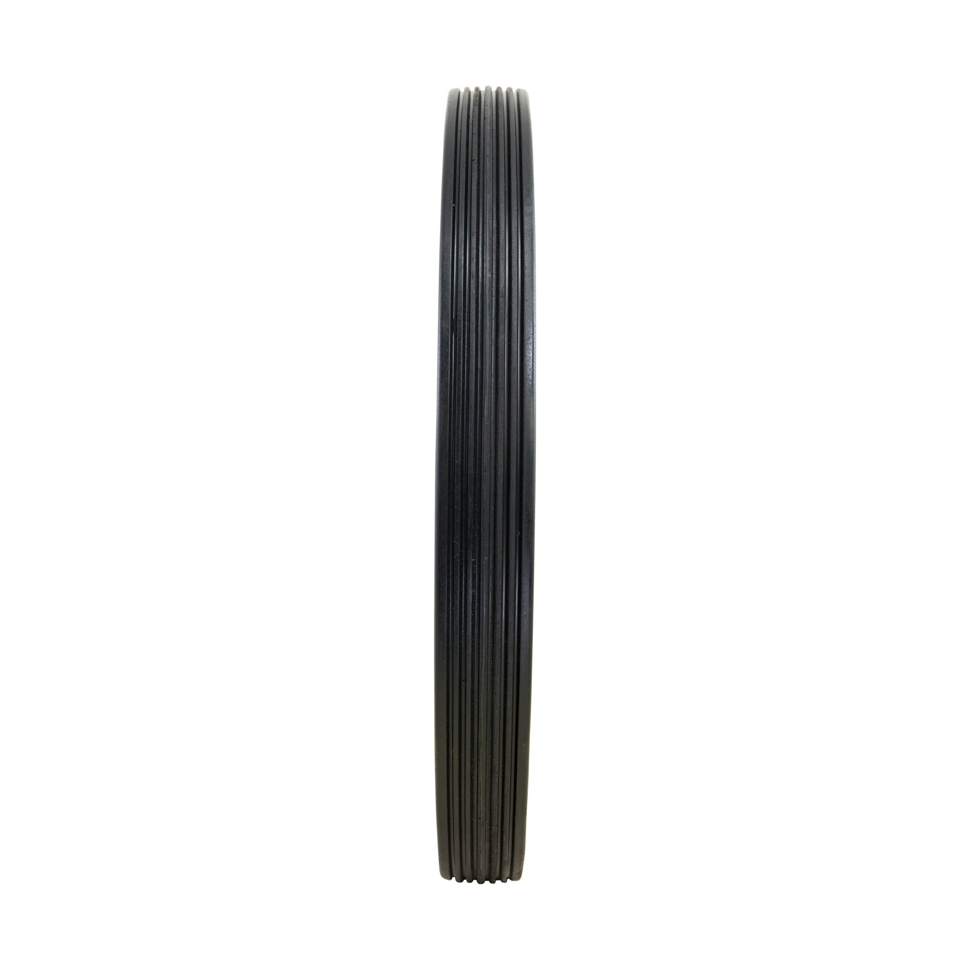 Marathon 92001-2PK 20x2.0 Flat Free Ribbed Tread Cart Tire on Plastic Rim, 3/4" Bearing, Non-Marking, 250-Pound Load Capacity, 2 Pack