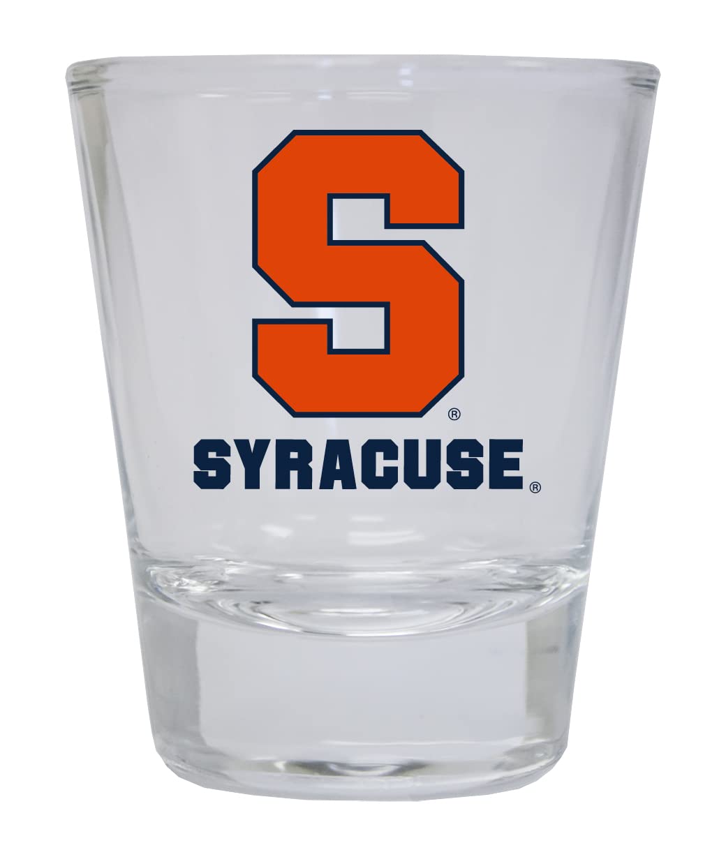 R and R Imports Syracuse Orange Round Shot Glass Officially Licensed Collegiate Product