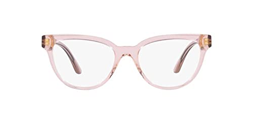 Versace VE3315-5339 Eyeglass Frame TRANSPARENT PINK w/DEMO LENS 54mm