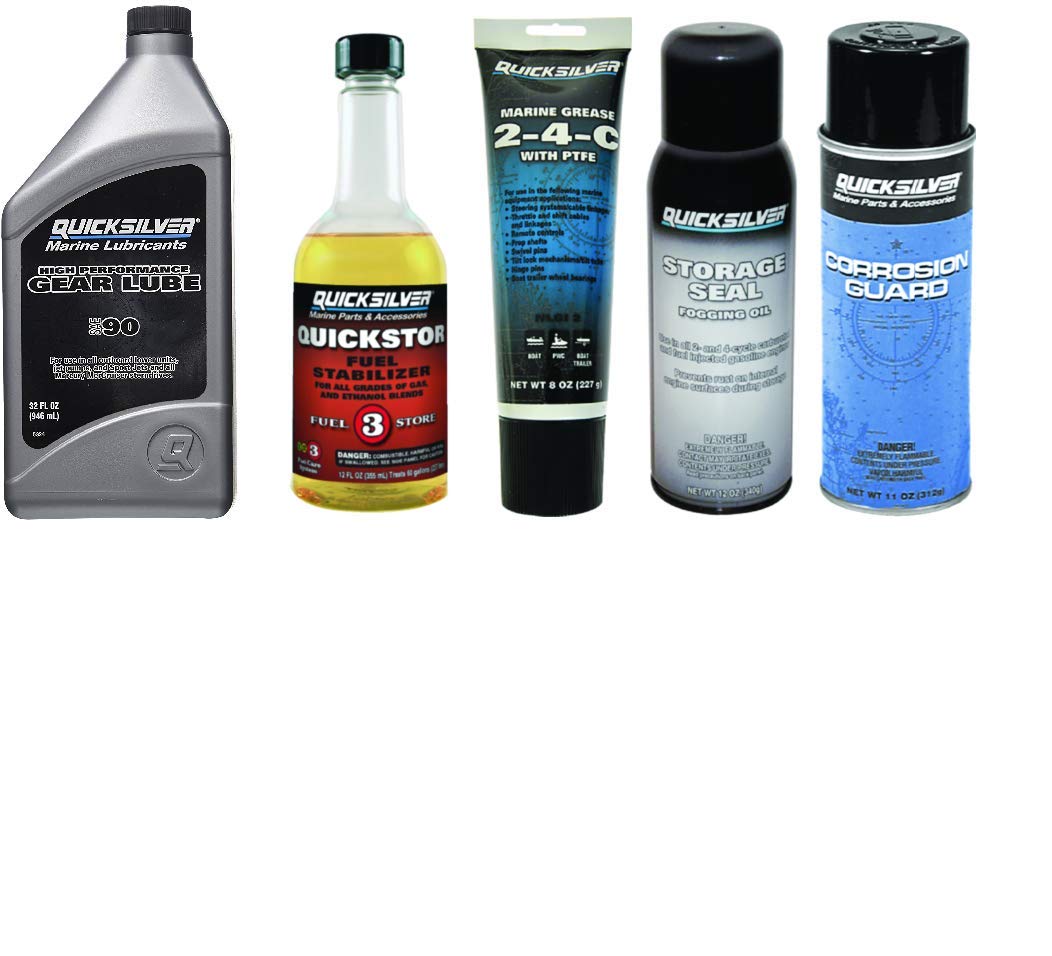 MERCURY QUICKSILVER OEM Outboard Winterization & Storage Essentials Kit #1