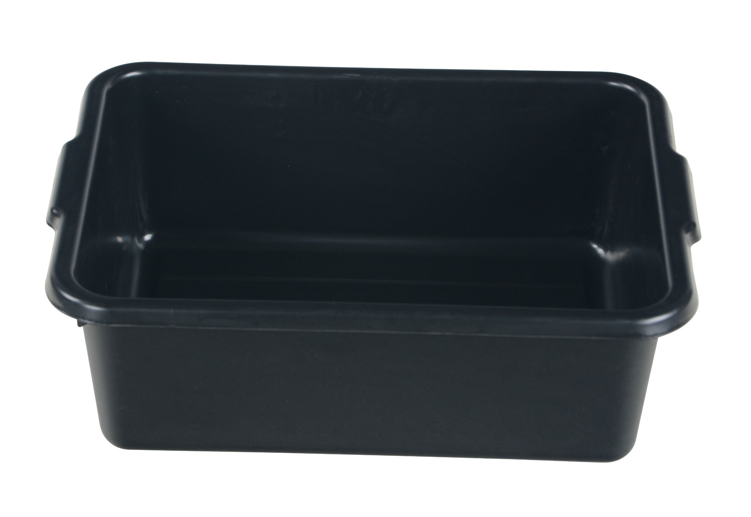 Vestil CSC-UB Utility Bin for The Food and Service Cart, Black Plastic, 7" x 15-1/2" x 21-3/4"