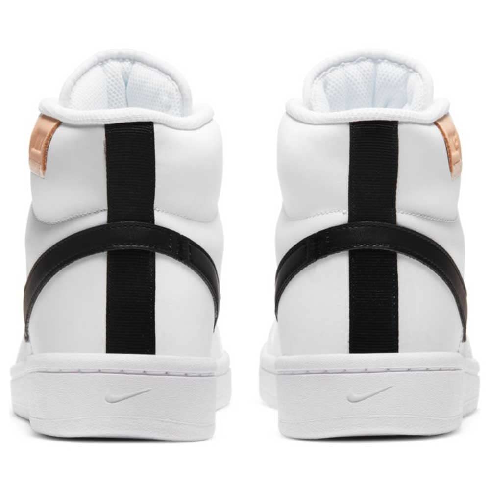 NIKE Men's Court Royale 2 MID Running Shoe, White Black White Onyx, 11.5 Narrow