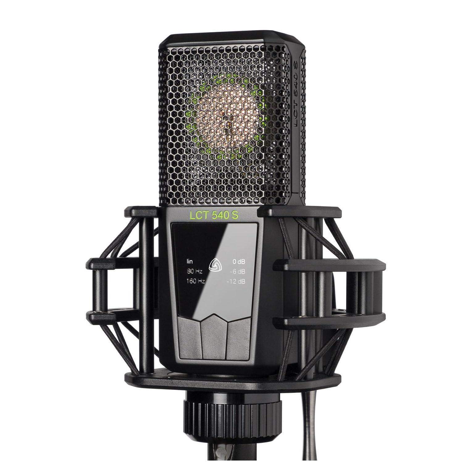 LEWITT LCT 540 S Large-Diaphragm Studio Condenser Microphone - Ultra low self-noise - Ideal for extreme processing - Low-cut filter and attenuation - Military spec transport case included