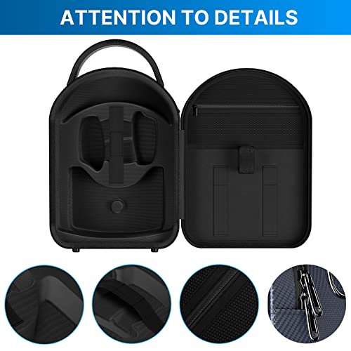 typecase Carrying Case for Oculus Quest 2, Elite Strap & Quest 2 Accessories - Holds Controllers, Battery Packs, Link Cables & Face Covers - Protective Travel Case Compatible with Meta Quest 2 (Blue)