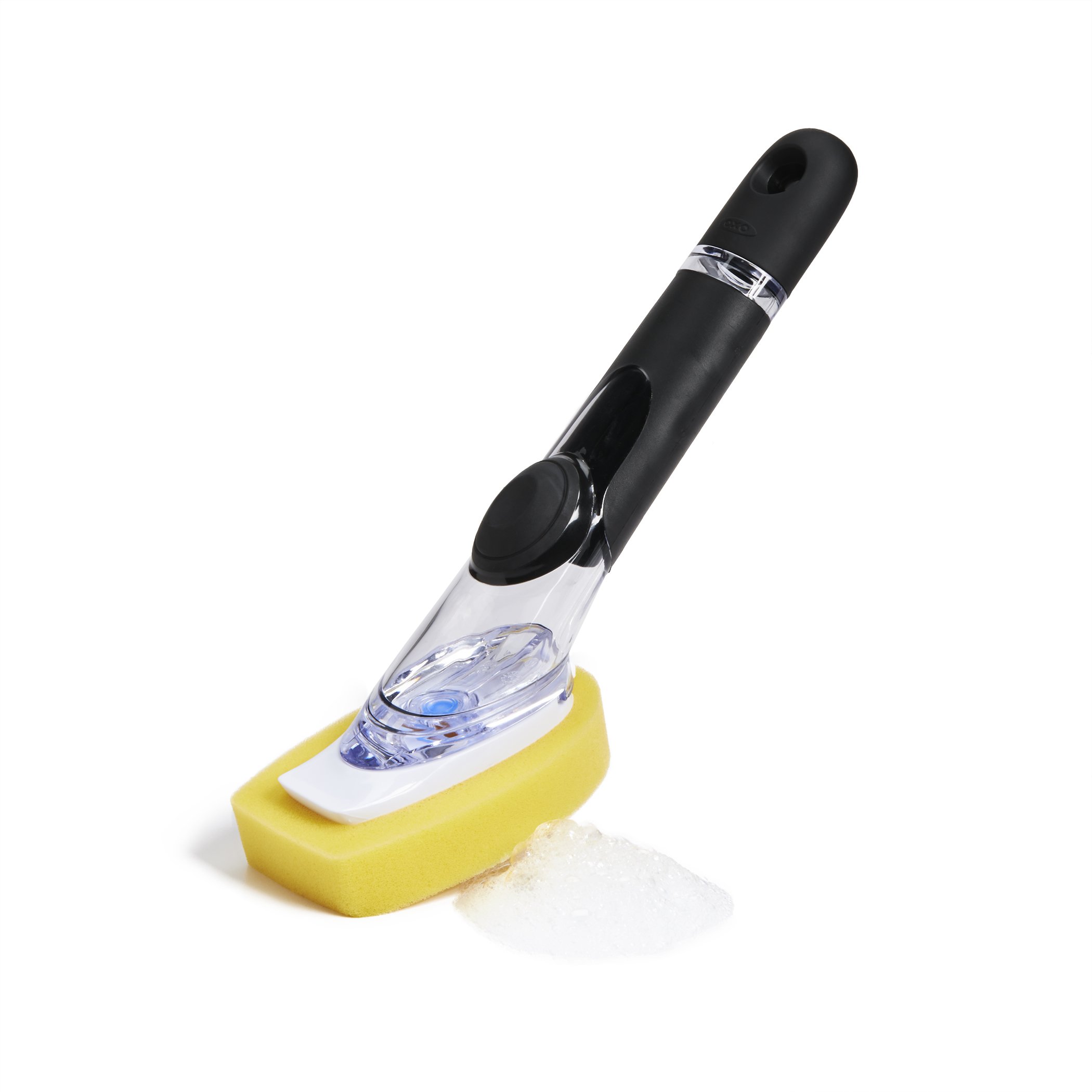 OXO Good Grips Soap Dispensing Dish Sponge Refills, 2-Pack,Yellow,1 EA & Good Grips Soap Dispensing Dish Sponge