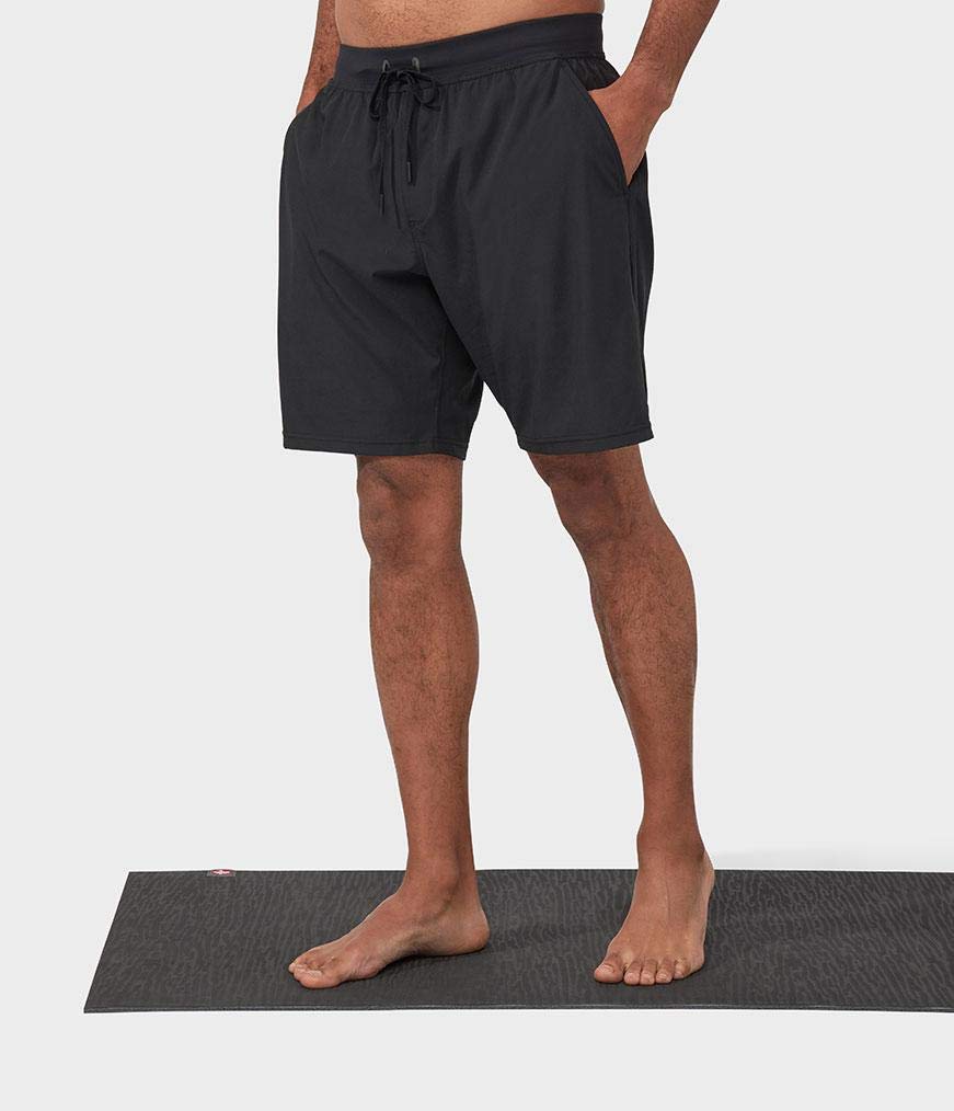 Manduka Performance Yoga Shorts - Black, Medium