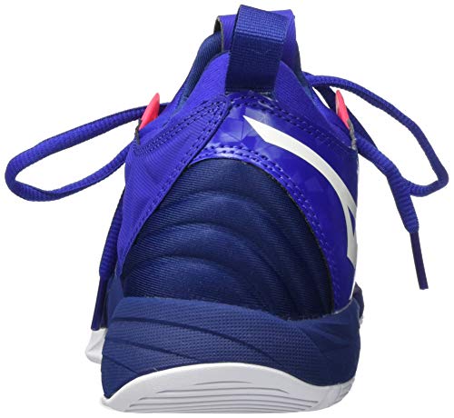 Mizuno Unisex Wave Momentum Volleyball Shoe, Reflexbluec Wht Diva Pink, 9.5 US Men