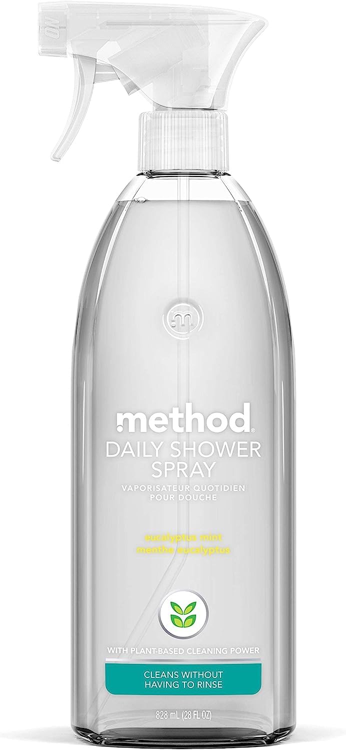 Method All Natural Surface Cleaning Spray - 28oz Variety Pack - (Shower Cleaner, Glass + Surface Cleaner, Tub + Tile Cleaner)