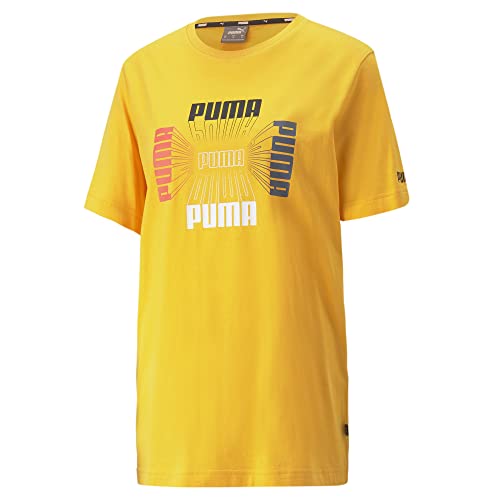 Puma Men's Graphic Tee Shirt, Apricot, XX-Large