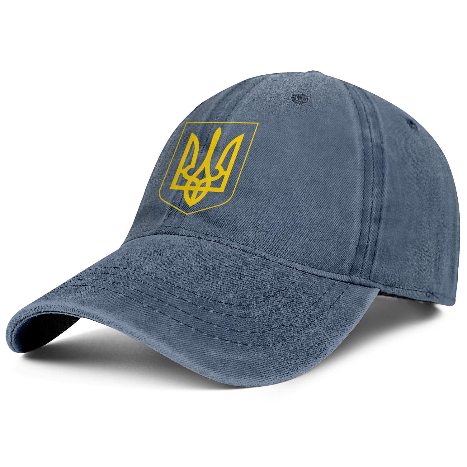 Ukraine Hat Embroidery Flag Classic Baseball Hat Ukraine Flag Baseball Caps for Men Women