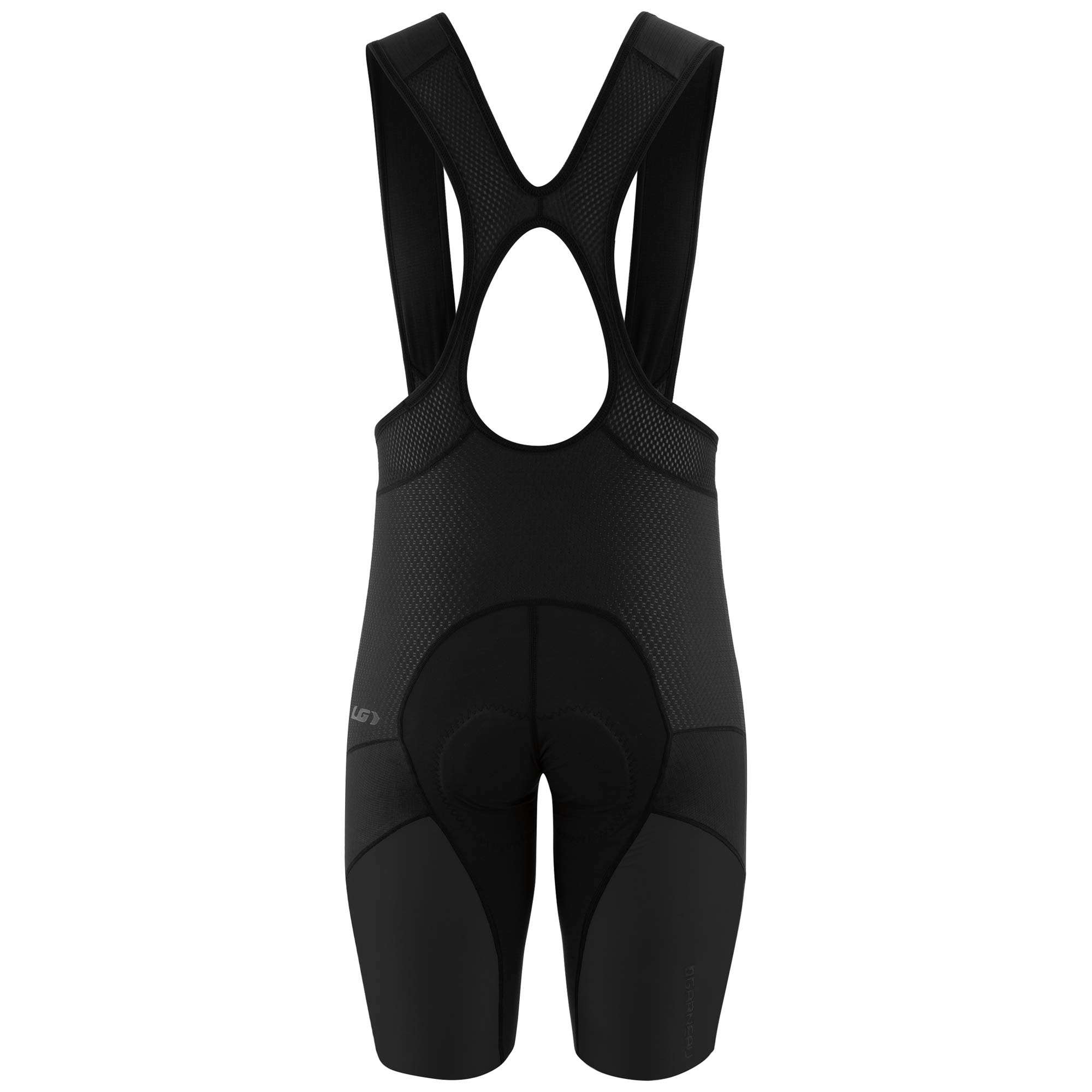 Louis Garneau, Men's CB Carbon Lazer Light, Breathable, Padded Compression Cycling Bib Shorts, Black, Large