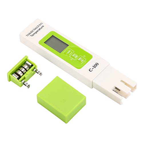 Water TDS Meter,5 in 1 TDS, EC, Salinity,Temperature Meter, Specific Gravity of Sea Water Accurate & Reliable ppm Meter,Digital Water Tester for Drinking Water, Aquariums, Swimming Pool, Hydroponic S