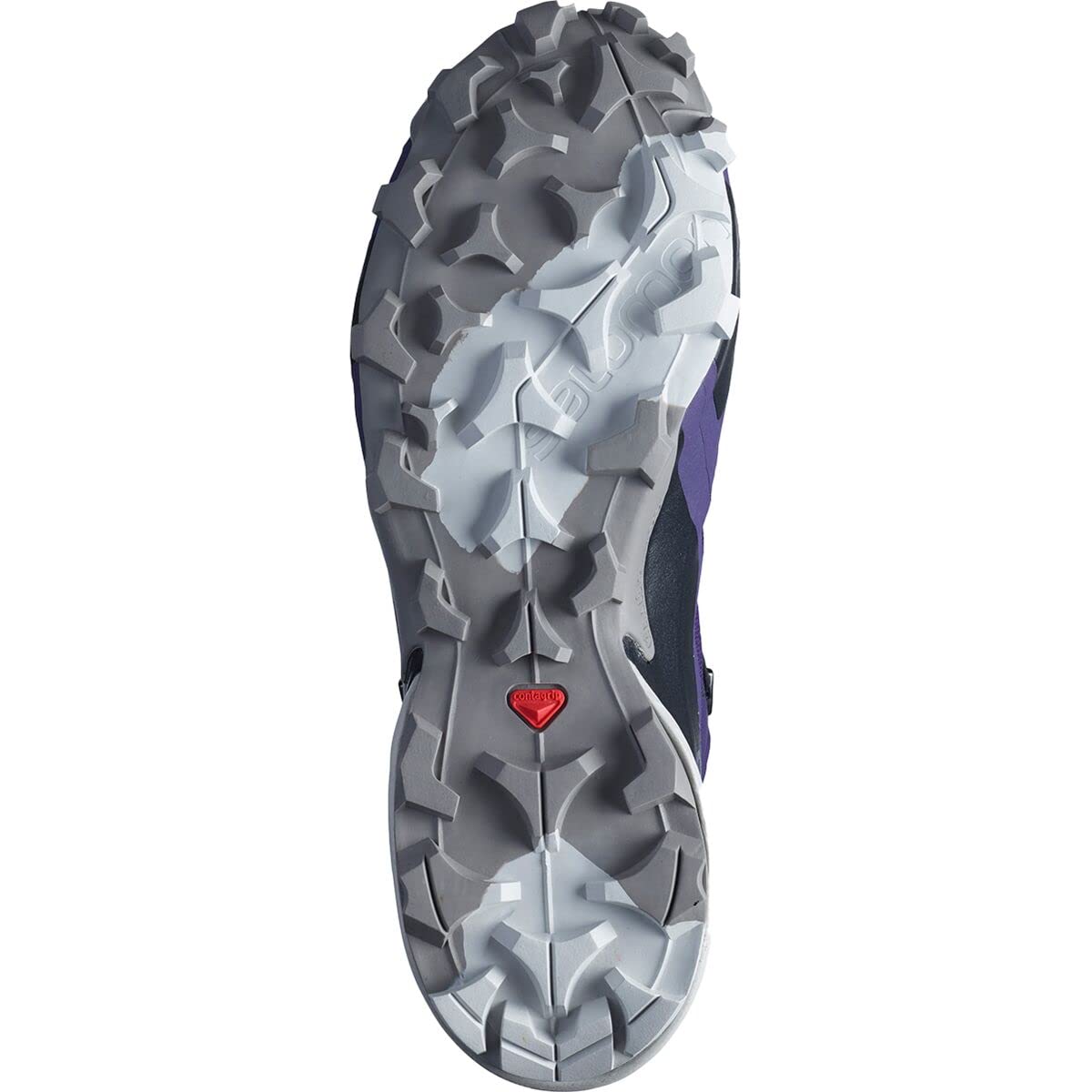 Salomon L414296007.5 Cross Hike Mid GTX W Grape/Frstgy 7.5 Women's