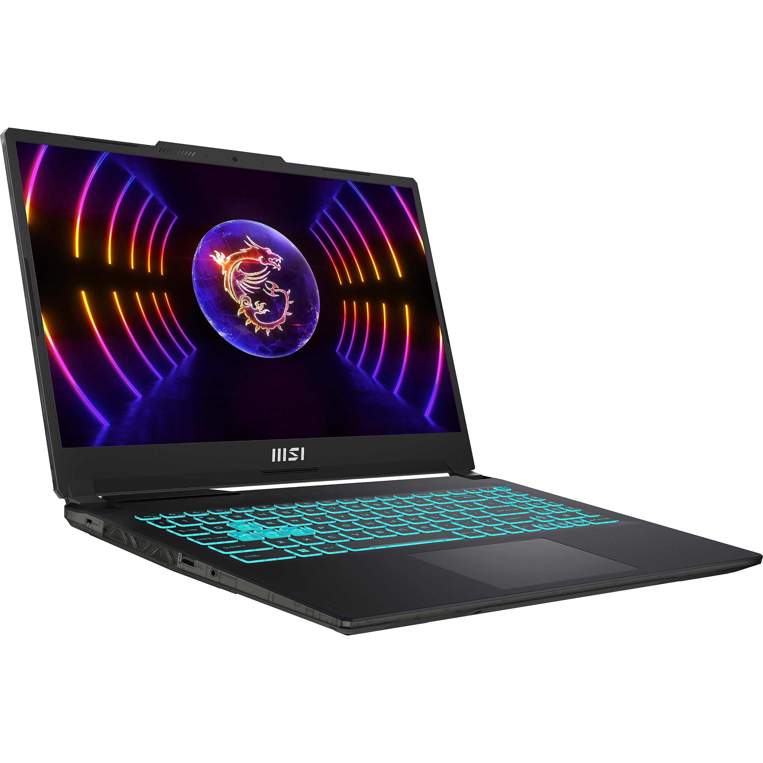 MSI Cyborg 15 15.6" 144Hz FHD Gaming Laptop Computer, Intel 10-Core i7-12650H, GeForce RTX 4060 8GB, 16GB DDR5 RAM, 1TB PCIe SSD, WiFi 6, Bluetooth 5.2, Backlit Keyboard, Windows 11, BROAG Cable