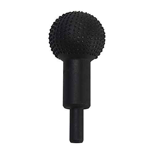 Sphere Rotary Burr,Carbon Steel Sphere Rotary File Rotary Grinding Head,Engraving Woodworking Hand Tool,Ball Gouge Angle Grinder Attachments,for Deburring Grinding Carving Polishing(40mm)