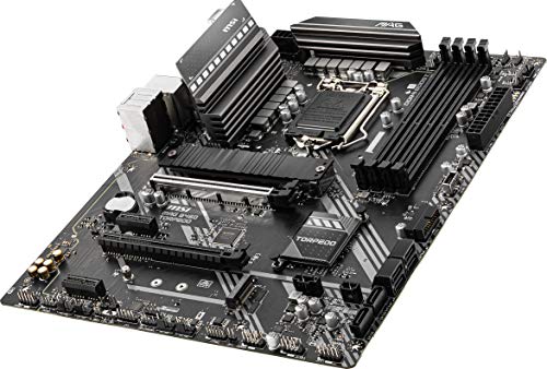 MSI MAG B460 Torpedo Gaming Motherboard (ATX, 10th Gen Intel Core, LGA 1200 Socket, DDR4, CFX, Dual M.2 Slots, USB 3.0, 2.5G LAN, DP/HDMI)