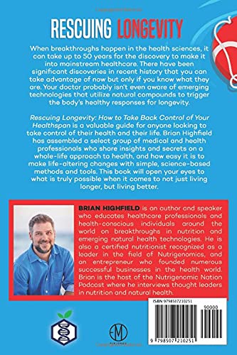 Rescuing Longevity: How to Take Back Control of Your Healthspan