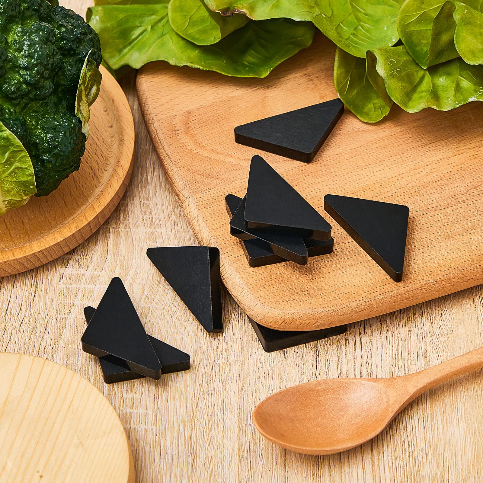Set of 16 Cutting Board Feet, Non Slip Silicone Pads Black Non Adhesive, Glue Free
