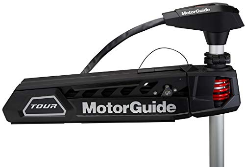 MotorGuide Tour Freshwater Trolling Motor with HD+ Universal Sonar 942100040 — 45-inch Shaft, 82-Pound Peak Thrust, 24V
