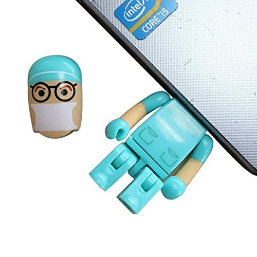 MOJO 32GB Cute Doctor Surgeon Character USB Flash Drive - Fast Data Transfer for Computers, PCs, Laptops, Desktops, Macs (32 GB)
