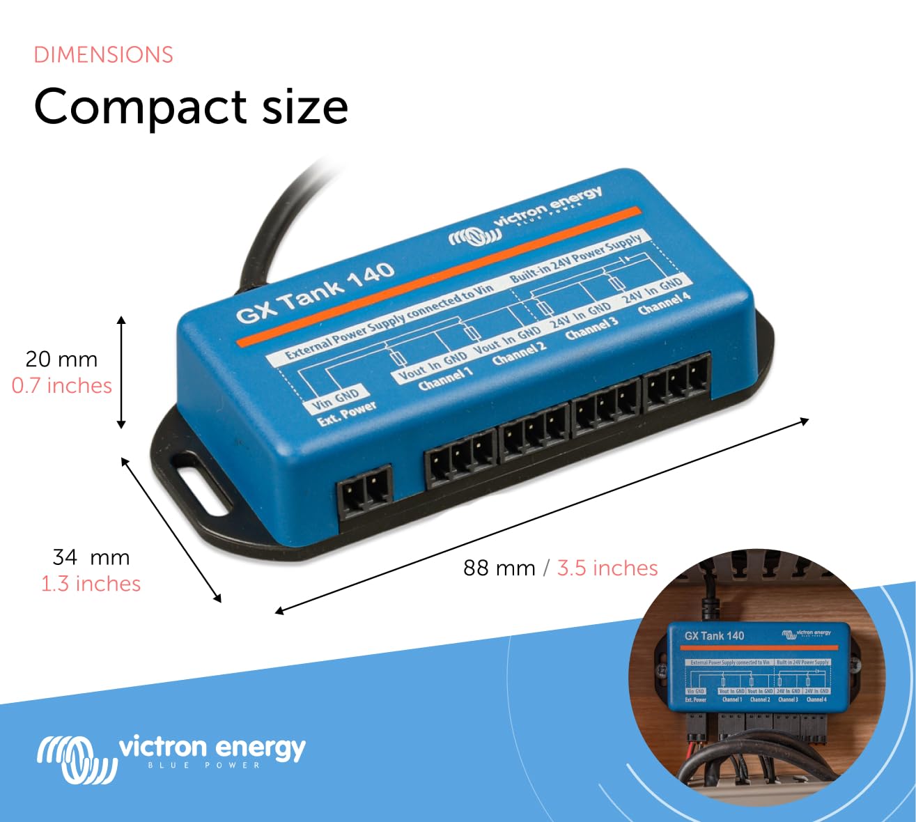 Victron Energy GX Tank 140