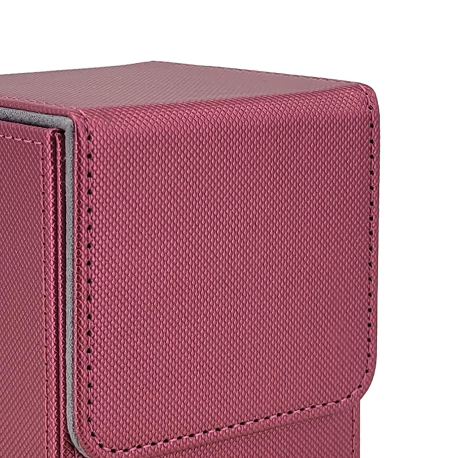 MERIGLARE Card Deck Box Deck Case, Game Card Protectors, Collectible Cards Container, Gaming Card Holder, Sleeved Card Storage Box