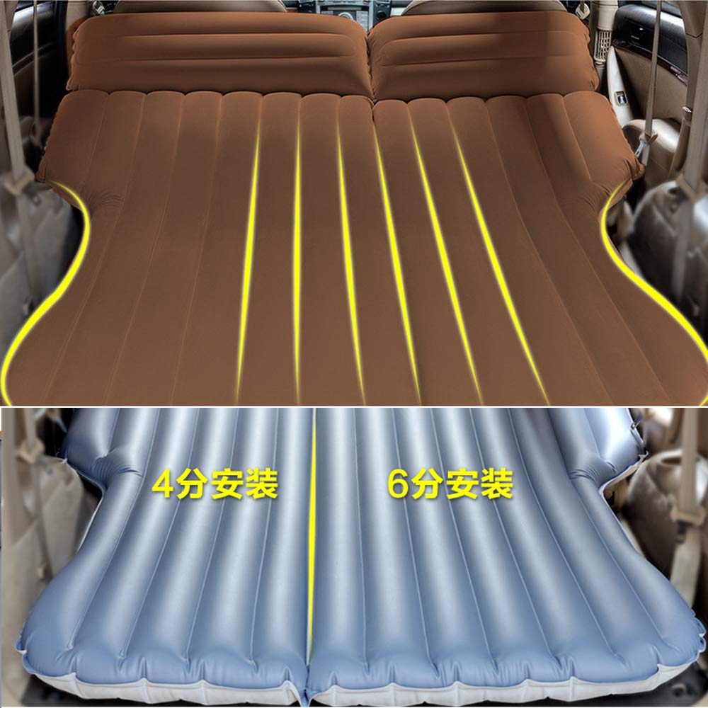 LUOOV Folding Inflatable Couch Sofa Camping Chair for Adults Waterproof Outdoor Air Sofa Support 660 lbs for Camping Travel Built-in electric air pump