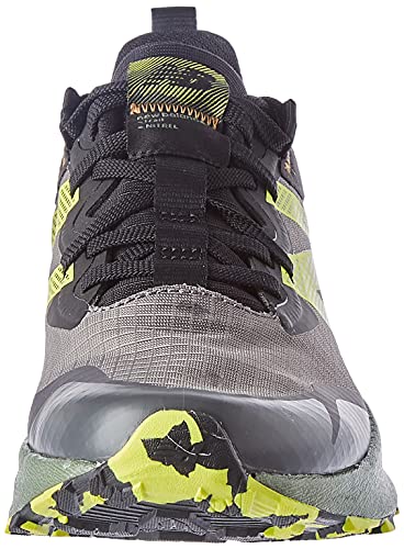 New Balance Men's Nitrel V4 Running Shoe, Magnet/Norway Spruce, 10 X-Wide