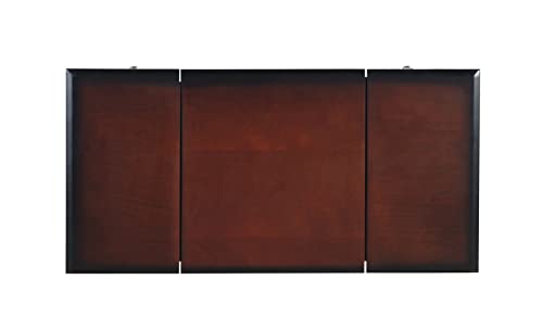 Linon Concord Vanity Set Black Cherry