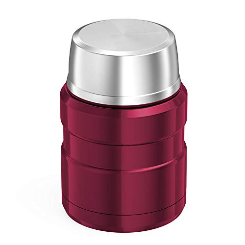 Thermos Stainless King Food Flask - 470 ml, Raspberry