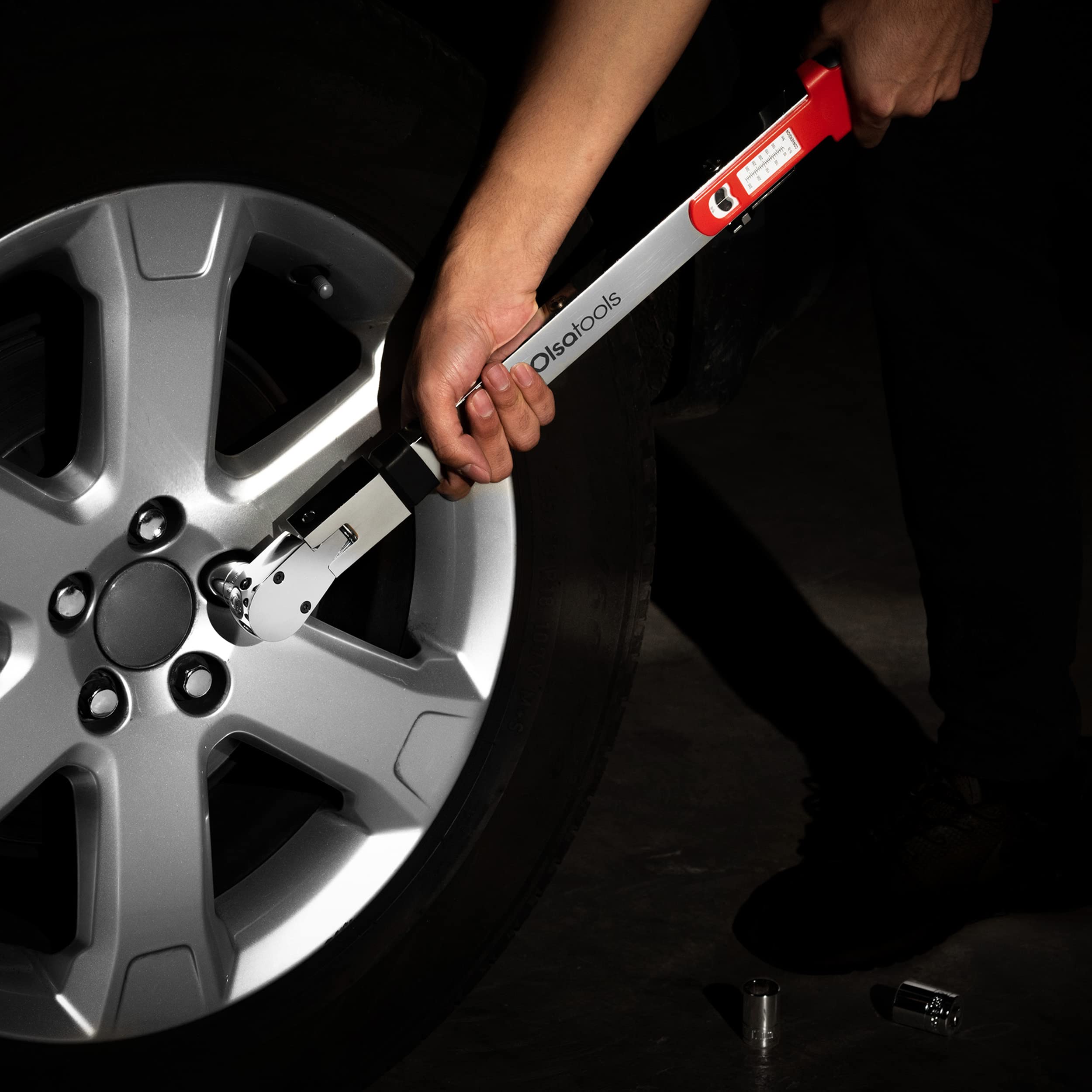 Olsa Tools Digital Torque Wrench, 1/2-Inch Drive (12.5-250 ft-lb Torque Range) | ±1% CW and ±2% CCW Torque Accuracy | Premium Ratcheting Adjustable Torque Wrench | Professional Grade