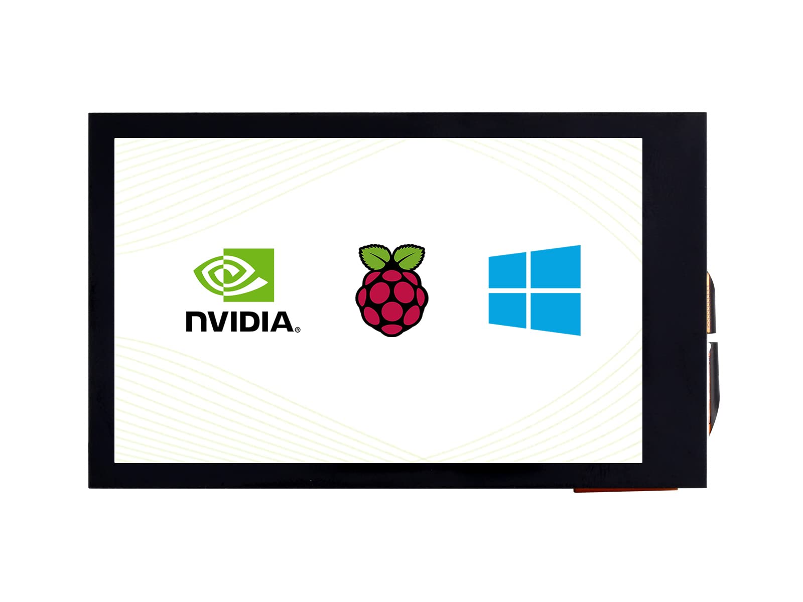waveshare 3.5inch Touch LCD Display 480x800 IPS Capacitive Touch LCD Screen,Adjustable Brightness, for All versions of Raspberry Pi, Jetson Nano,Windows 11/10 / 8.1/8 / 7