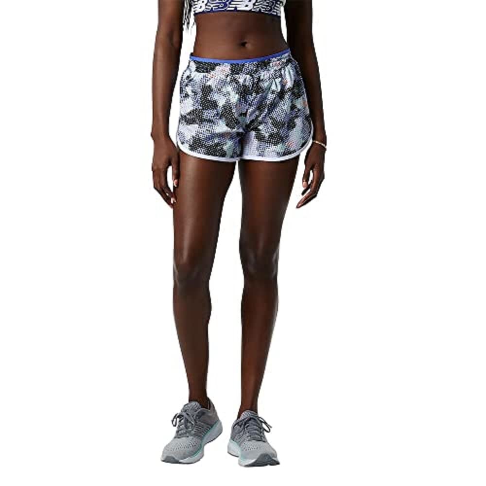 New Balance Women's Accelerate 2.5 Inch Short 20, Moondust, X-Large