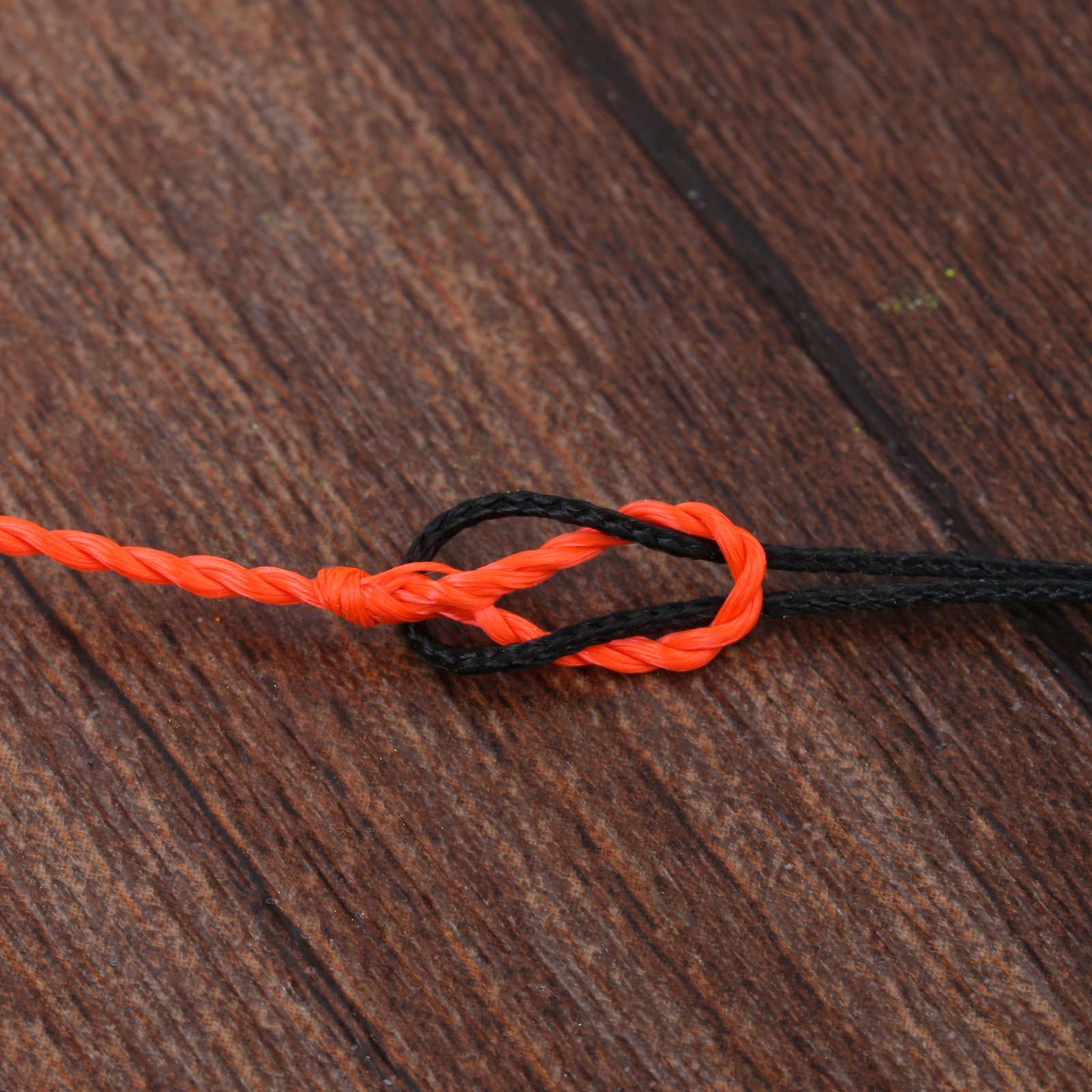 Maxcatch Tenkara Tapered Fly Fishing Line Braided Furled Line 12/13ft (Orange/Black, 13ft)