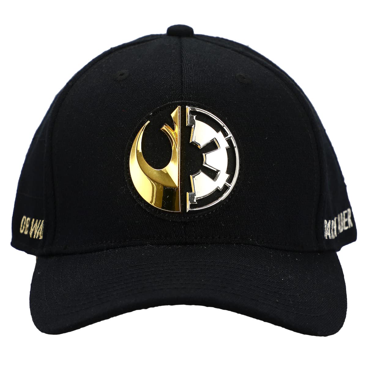 Star Wars Jedi Empire Mixed Logo Black Elite Flex Snapback Hat
