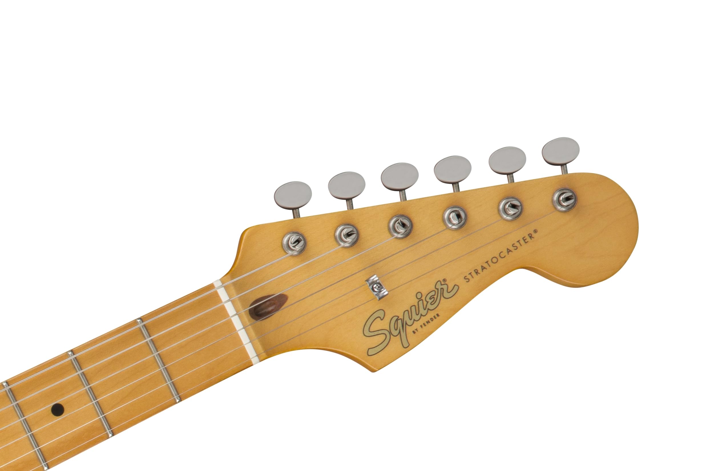 Squier 40th Anniversary Gold Edition Stratocaster Electric Guitar, with 2-Year Warranty, Lake Placid Blue, Laurel Fingerboard