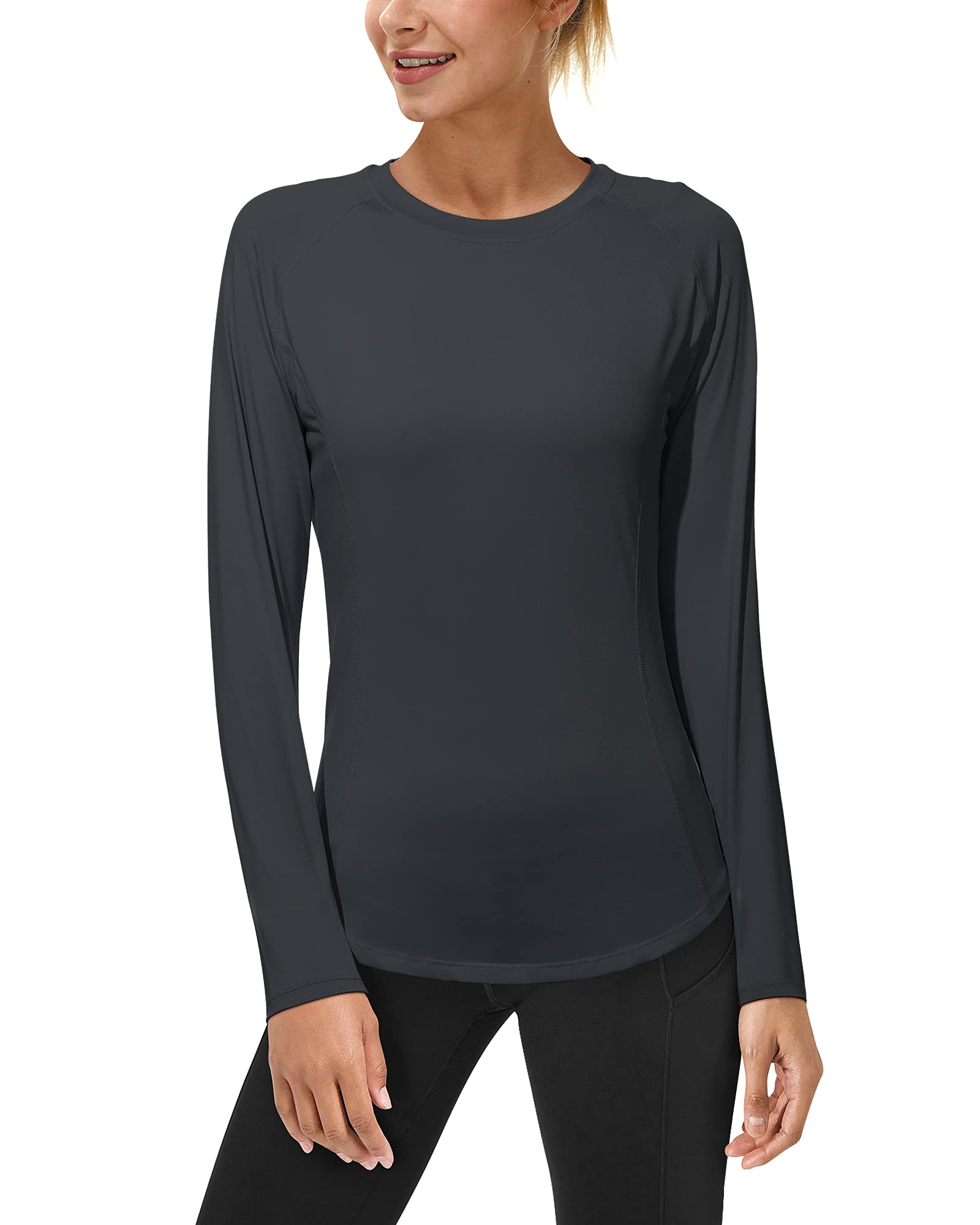 Roadbox Long Sleeve UV Sun Shirts for Women UPF 50+ Sports Athletic Undershirts