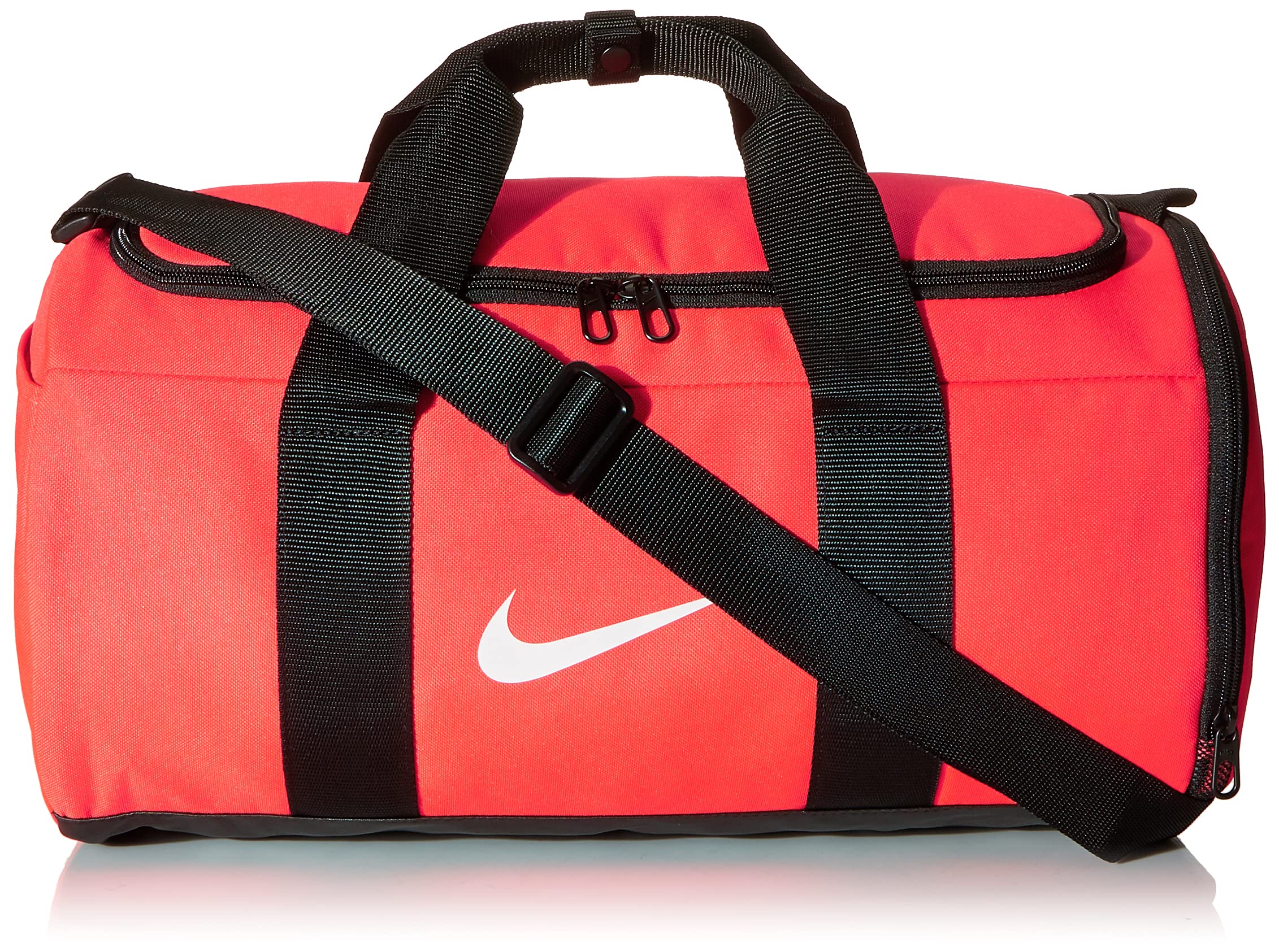 Nike Team Duffle Bag Unisex (Laser Crimson/Black) 27 L