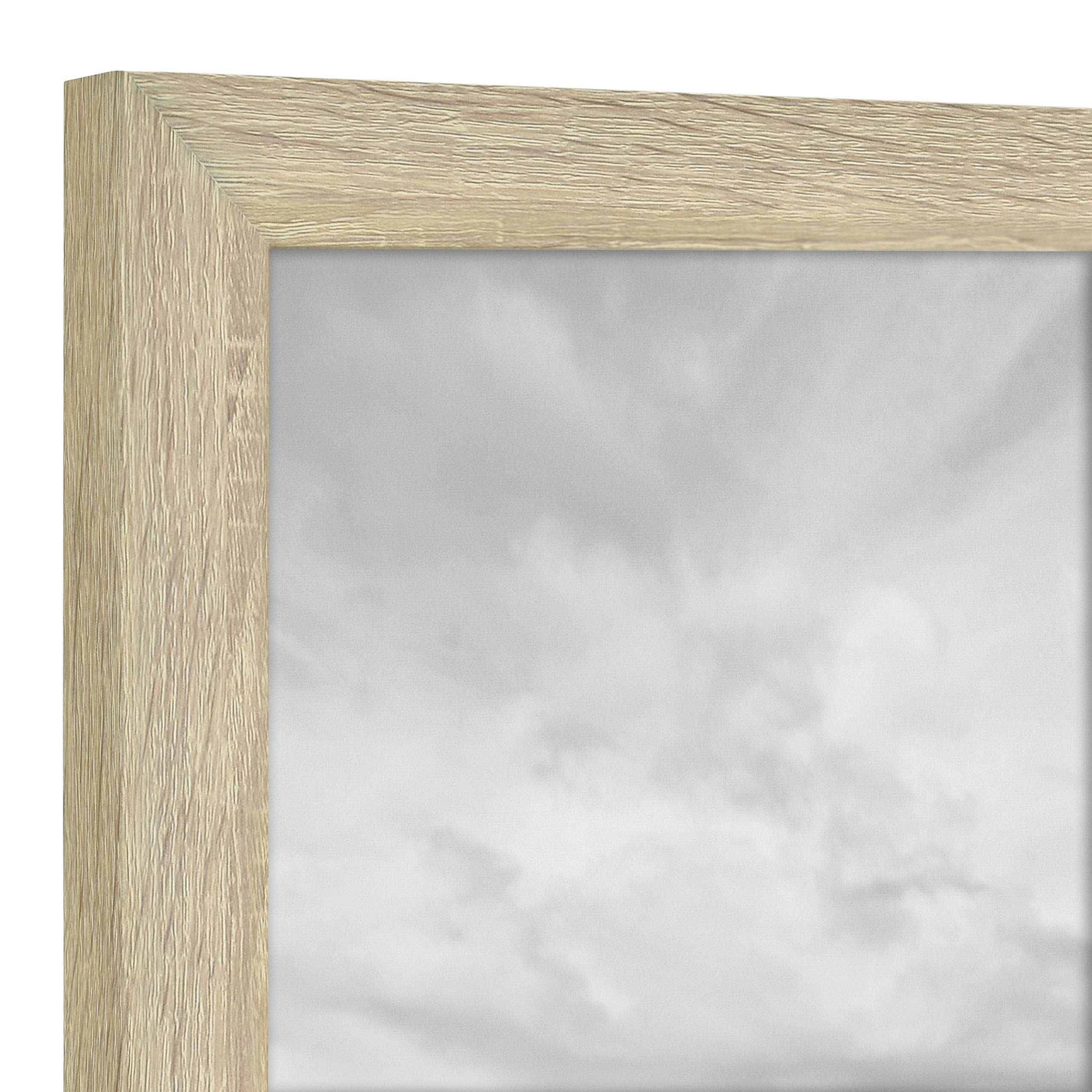 MCS Studio Gallery 12x18 Picture Frame Natural Woodgrain, Rectangle Photo Frame for Photos, Posters & Art Prints (1-Pack)