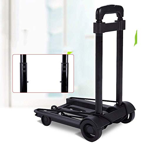 WDBBY Moving Platform Hand Truck, Foldable for Easy Storage and Degree Swivel Wheels