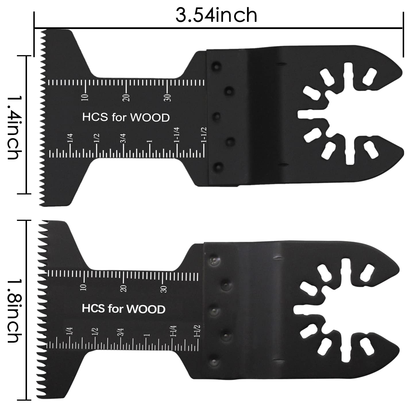 Oscillating Multi tool Saw Blades German technology 68 pcs Quick Release Tool kit for Wood Plastic Soft Metal Cutting Quick Release Saw Blades Compatible with Fein Multimaster Bosch Makita Milwaukee Rockwell Ryobi Porter Cable Black & Decker Craftsman