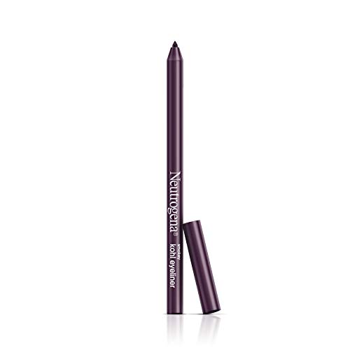Neutrogena Smokey Kohl Eyeliner with Antioxidant Vitamin E, Water-Resistant & Smooth-Gliding Eyeliner Makeup, Rich Plum, 0.014 oz (Pack of 5)