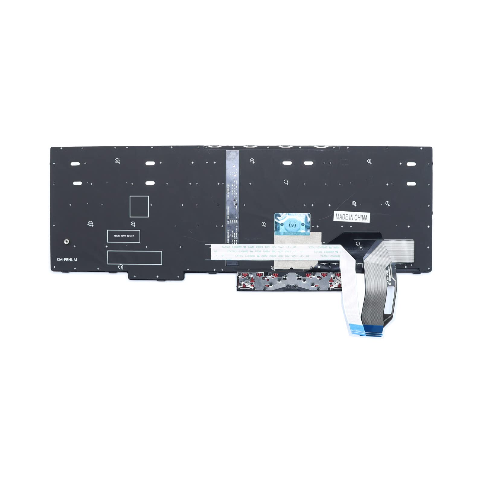 New Replacement Keyboard for Lenovo IBM ThinkPad E580 E585 E590 E595 L580 L590 T590 P52 P72 P53 P73 01YP680 SN20P34095 Backlit