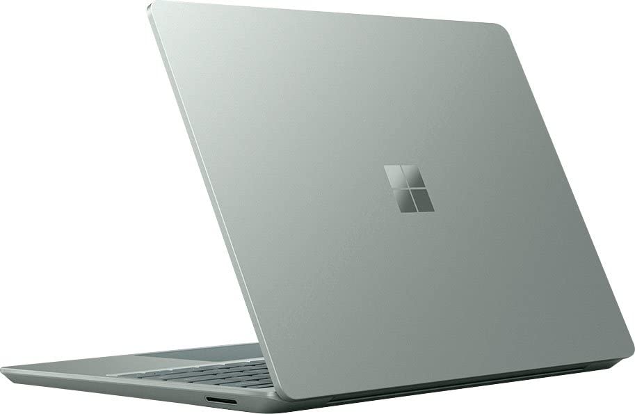 Microsoft Surface Laptop Go 2, Intel Core i5-1135G7, 8GB RAM, 256GB SSD, Iris Xe Graphics, 12.4" Touchscreen Display, Windows 10 Home S Mode Laptop Computer, KPT-00001, Sage (Renewed)