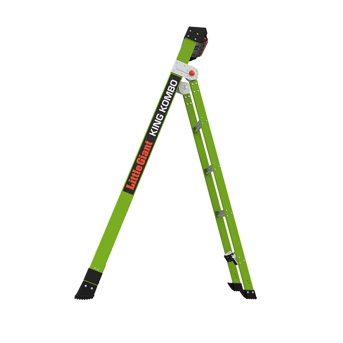 Little Giant Ladder Systems 13610-071 King Kombo 3-in-1 Ladder, 6 Ft, Gray