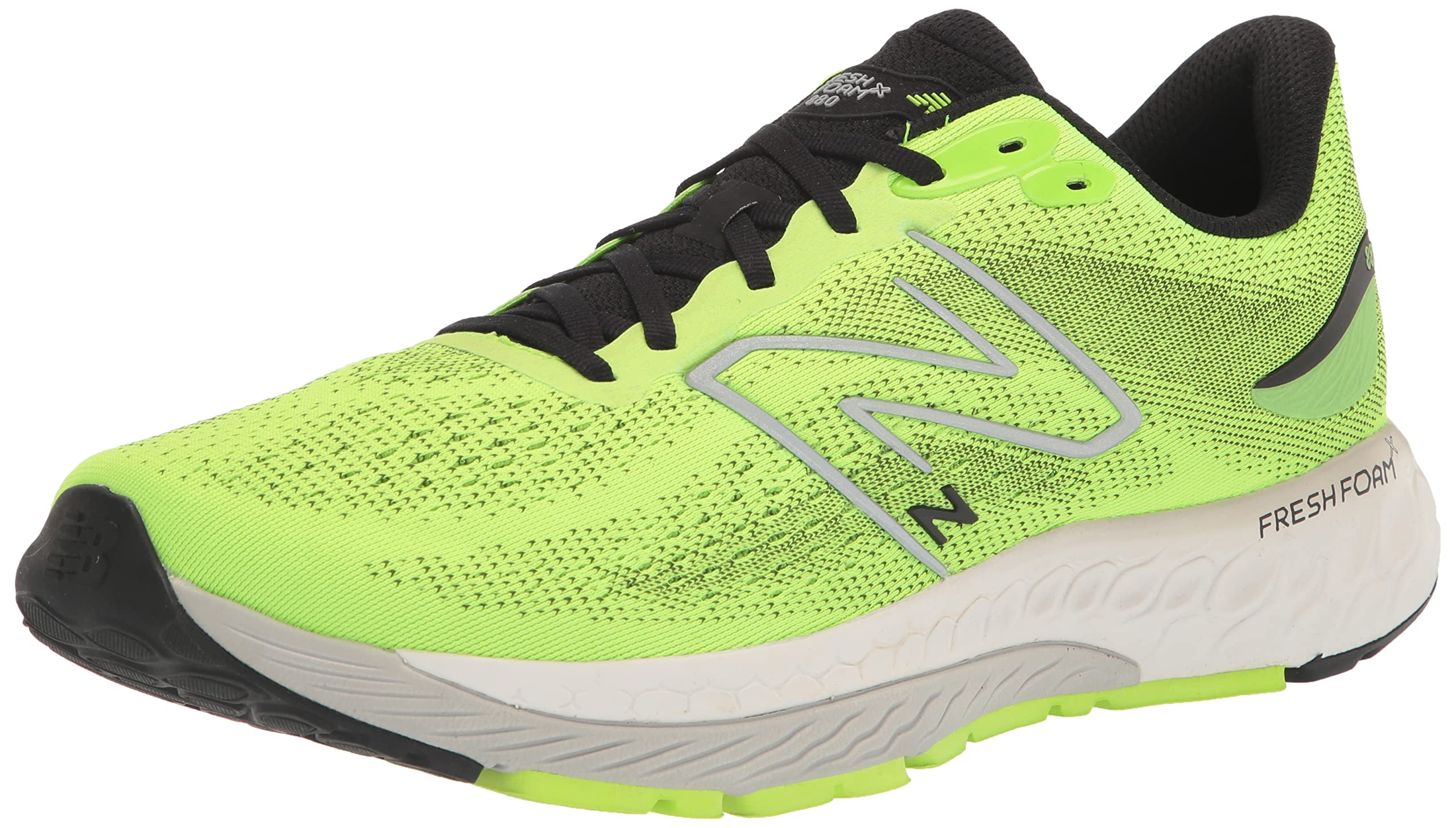 New Balalnce Men's Fresh Foam 880 V12 Running Shoes, Pixel Green 12 (M)