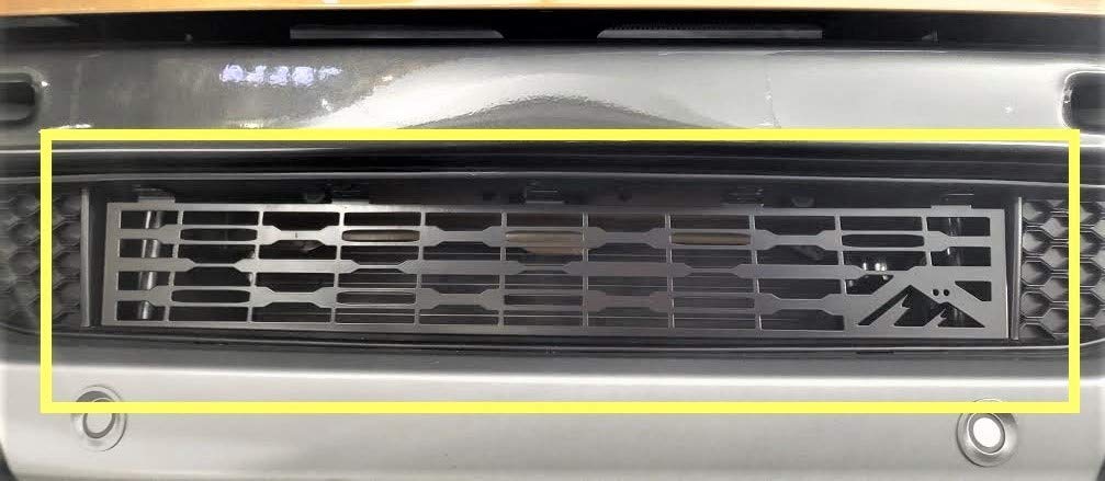 Mountains2Metal “Mod Slots” Edition Powder Coated Black Bumper Grille Insert Fits 2019+ Ford Ranger M2M #200-20-1