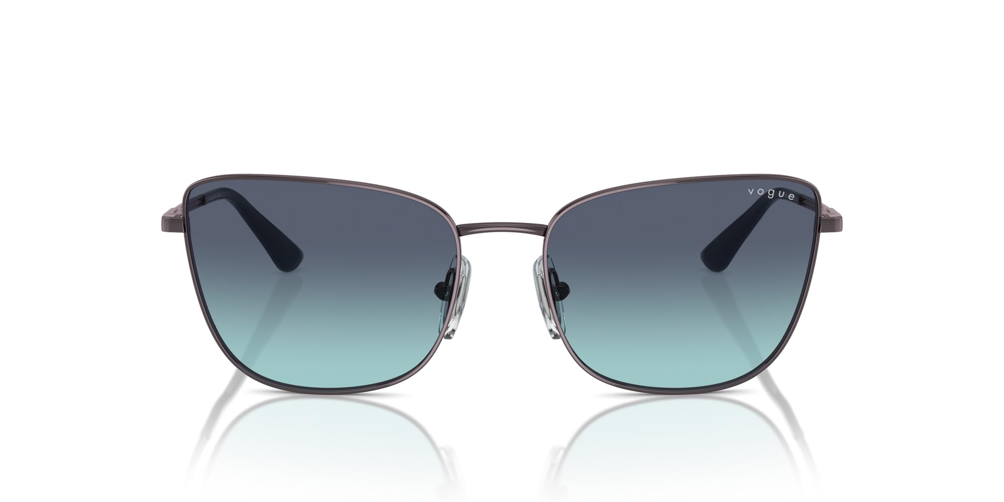 Vogue Eyewear VO4308S Sunglasses, Light Violet/Azure Gradient Dark Blue, 56 mm